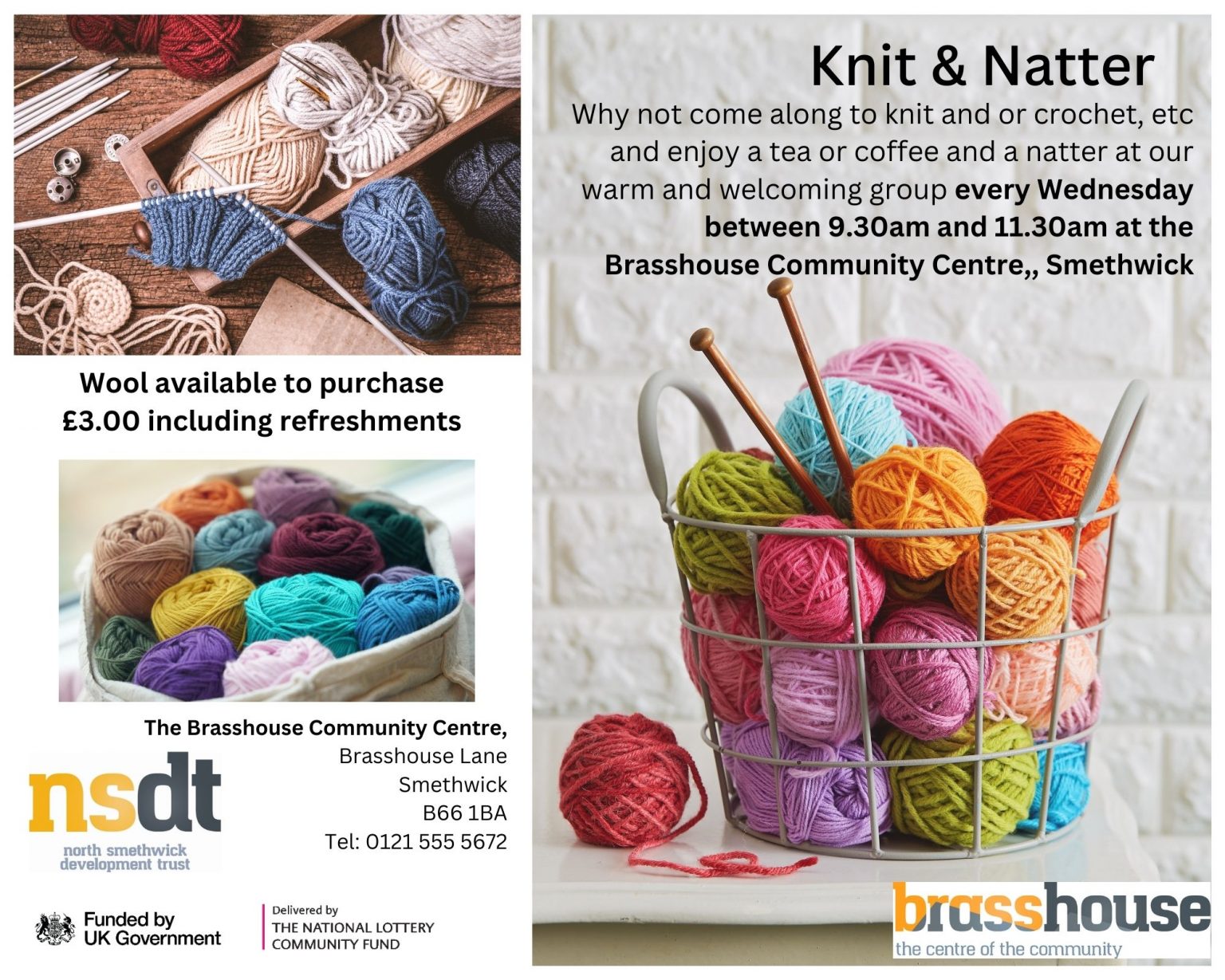 Knit And Natter North Smethwick Development Trust